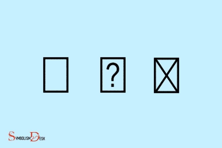What Does The Symbol X In A Box Mean Close Button 