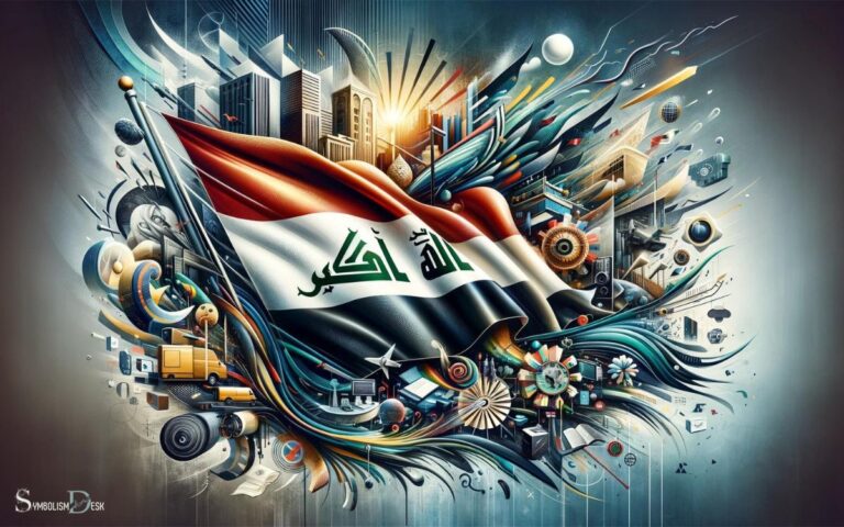 What Do The Symbols On The Iraqi Flag Mean? Arab Unity!