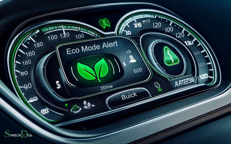 Buick Dashboard Symbols Green Car: Efficiency!