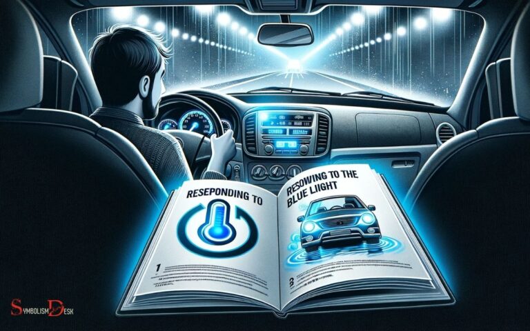 Blue Light Symbol In Car: Guidance!