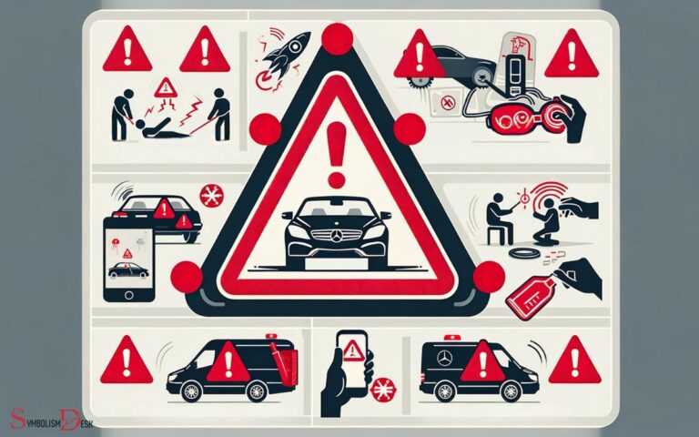 Mercedes Red Triangle With Car Symbol: Safety Concern!