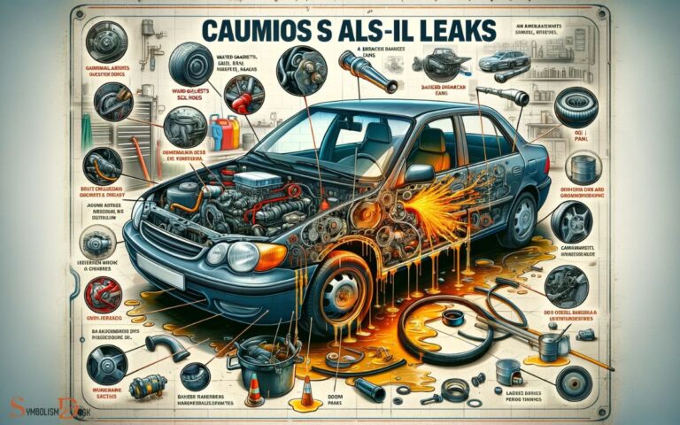 Oil Leak Symbol In Car: Low Oil Pressure!