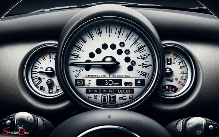 Mini Cooper Car Dashboard Symbols And Meanings: Warning!