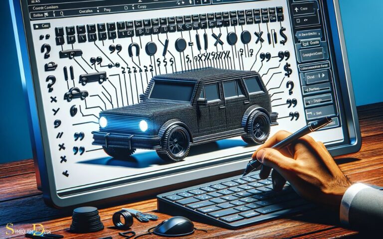 How To Make A Car With Keyboard Symbols: ASCII Art!