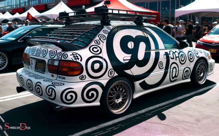 Cars With At Symbol: Modern Digital Age!
