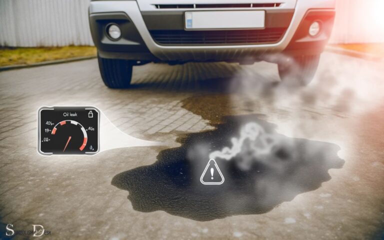 Oil Leak Symbol In Car: Low Oil Pressure!
