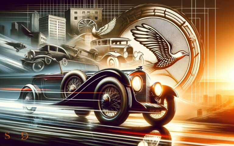 Car With A Bird Symbol: Thunderbirdtion!
