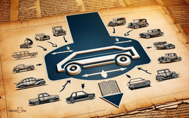 Car Symbol With Arrow Pointing Down: Explanations!