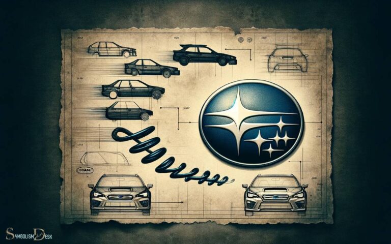 Subaru Car With Squiggly Lines Symbol: Star Cluster!