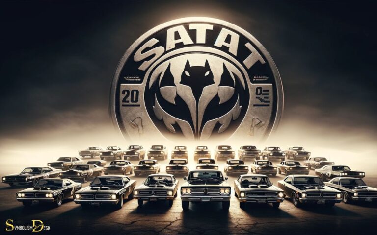 Scat Pack Symbol On Car: Improved Suspension!